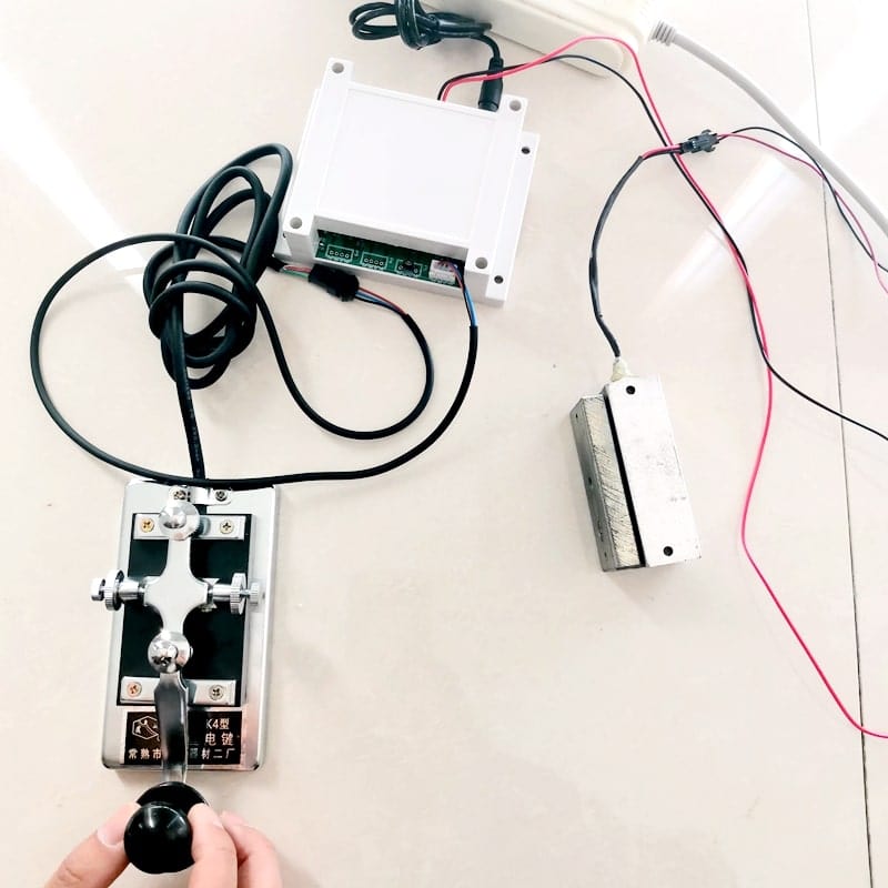 Vintage Morse Code Puzzle for Escape Room and Detective Game
